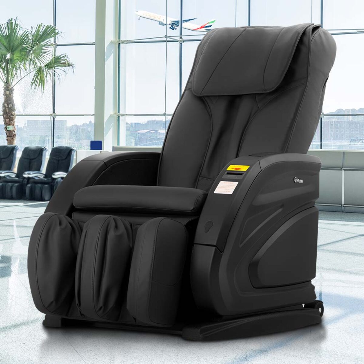 Titan Vending Chair – Black - Yawnder